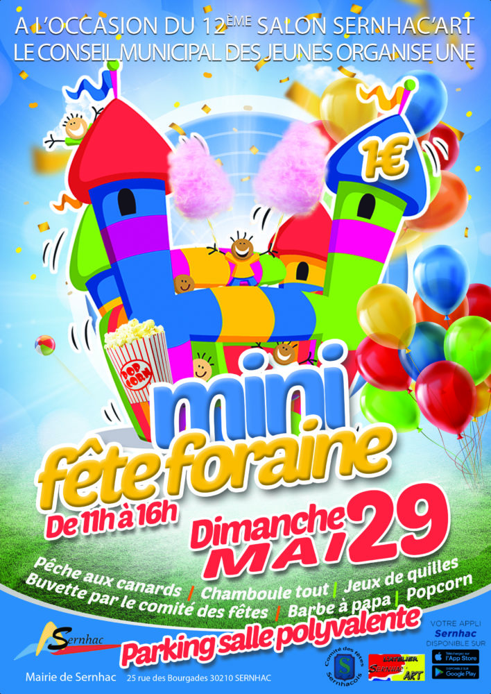 Mini fête foraine organisée par le Conseil Municipal des Jeunes ...